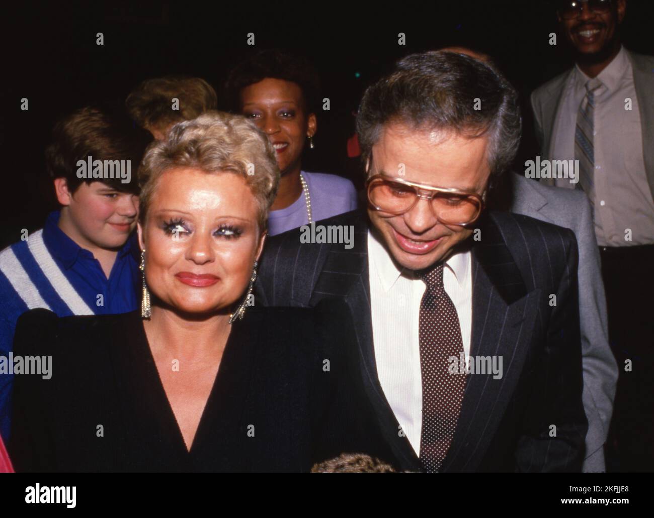 Tammy Faye Bakker and Jim Bakker in 1987 Credit: Ralph Dominguez ...