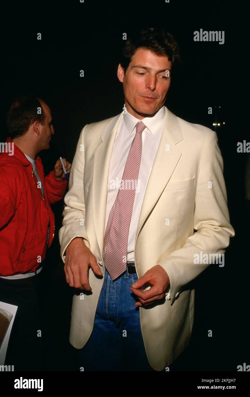 Christopher Reeve 1988 Credit: Ralph Dominguez/MediaPunch Stock Photo ...