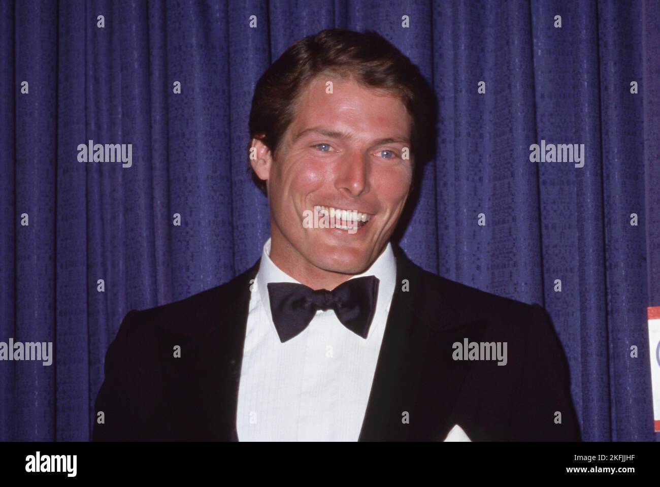 Christopher Reeve at "Stars Salute US Olympic Team" - January 29, 1984 ...