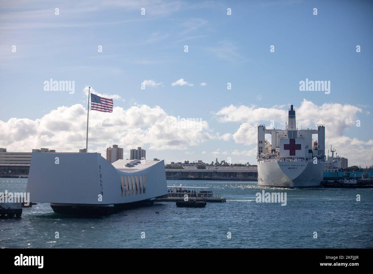 PEARL HARBOR (Sept. 20, 2022) – Military Sealift Command hospital ship ...