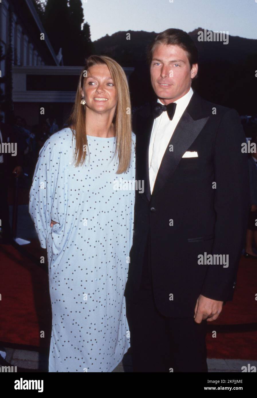 Christopher Reeve and Gae Exton Circa 1980's Credit: Ralph Dominguez ...