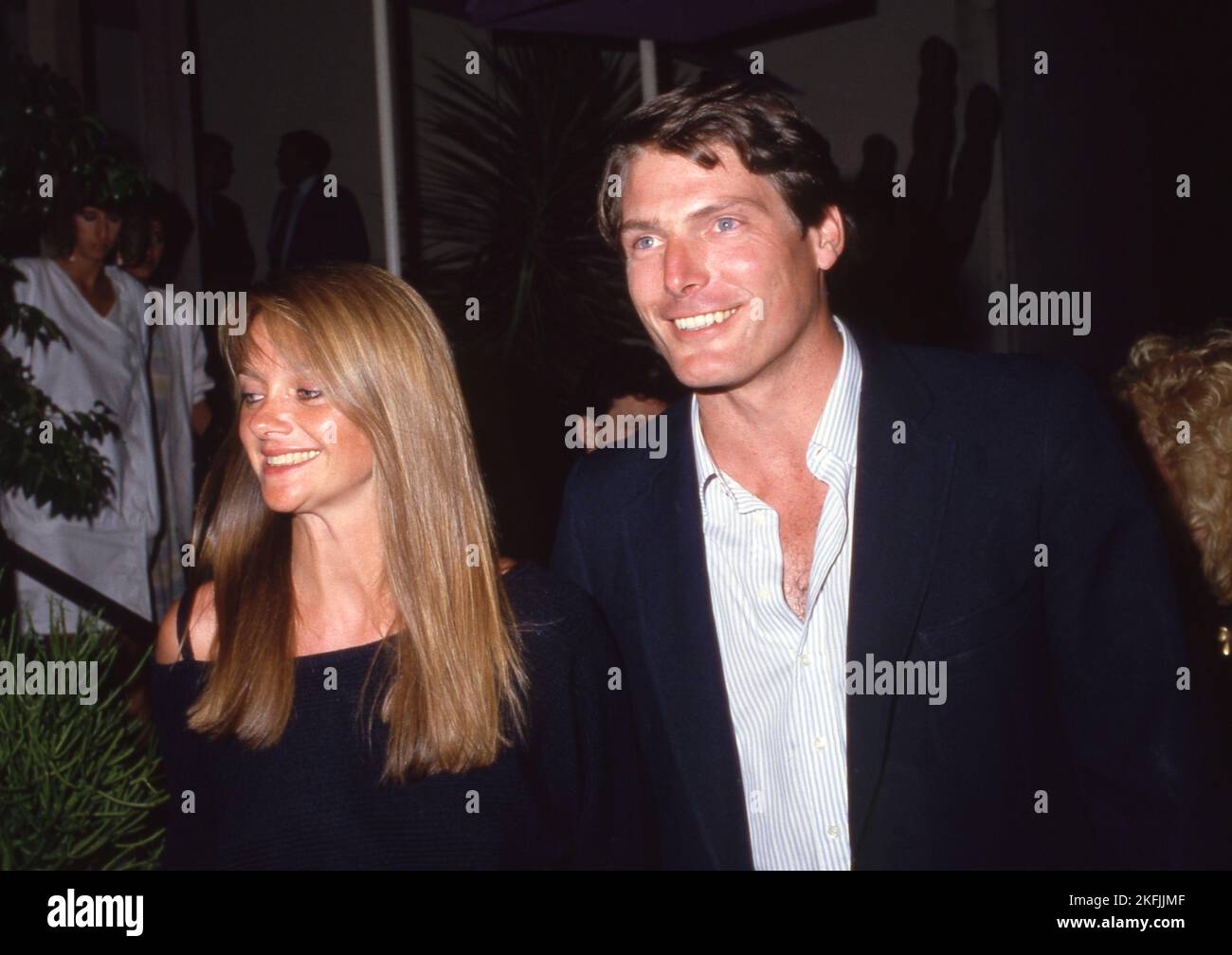 Christopher Reeve and Gae Exton Circa 1980's Credit: Ralph Dominguez ...