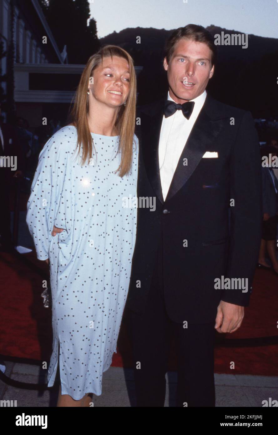 Christopher Reeve and Gae Exton Circa 1980's Credit: Ralph Dominguez ...
