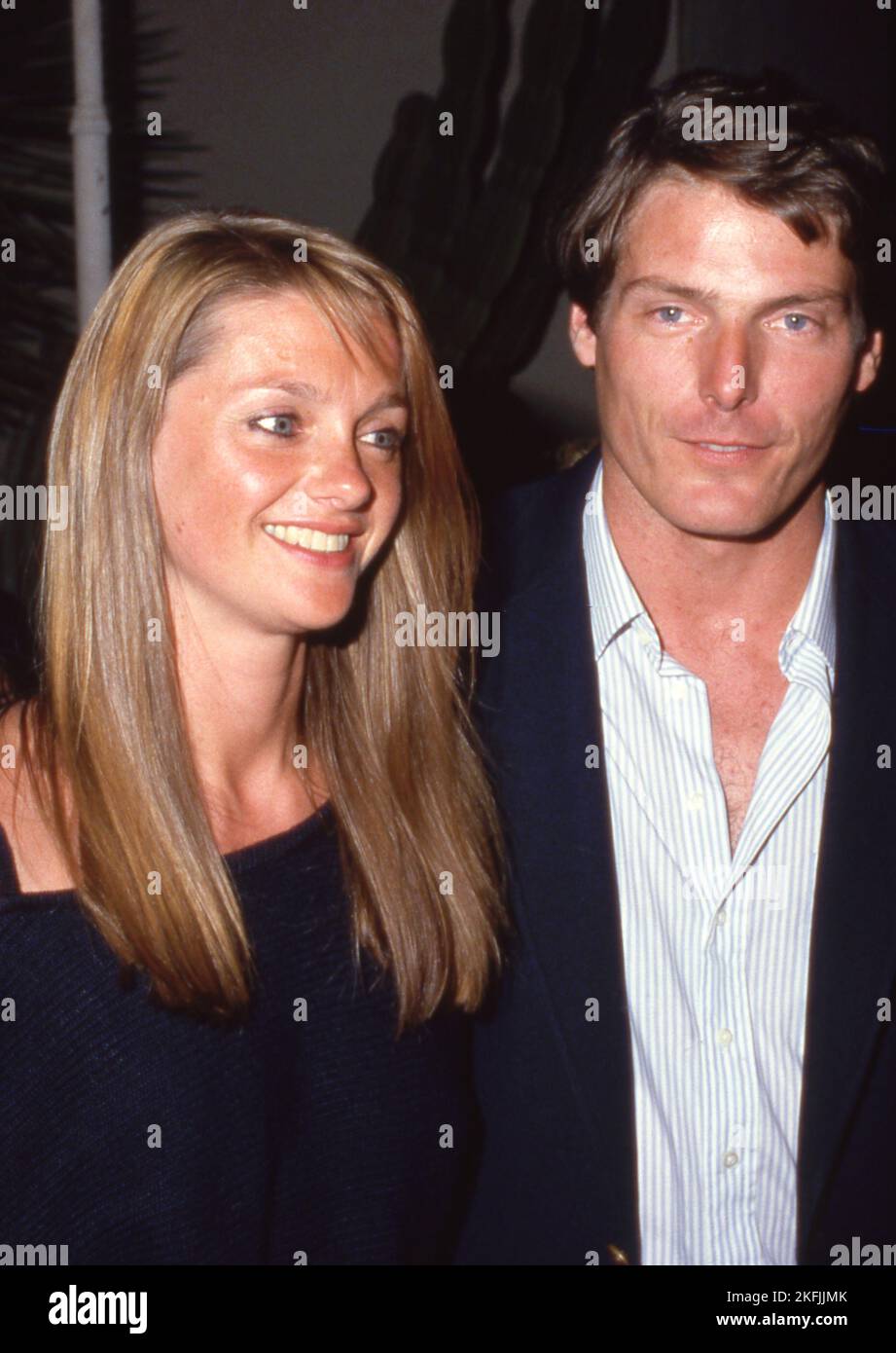 Christopher Reeve and Gae Exton Circa 1980's Credit: Ralph Dominguez ...