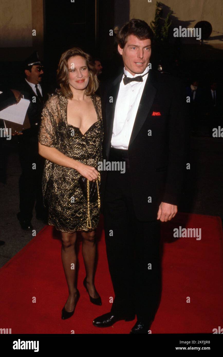 Christopher Reeve and Dana Reeve at the 16th Annual People's Choice ...