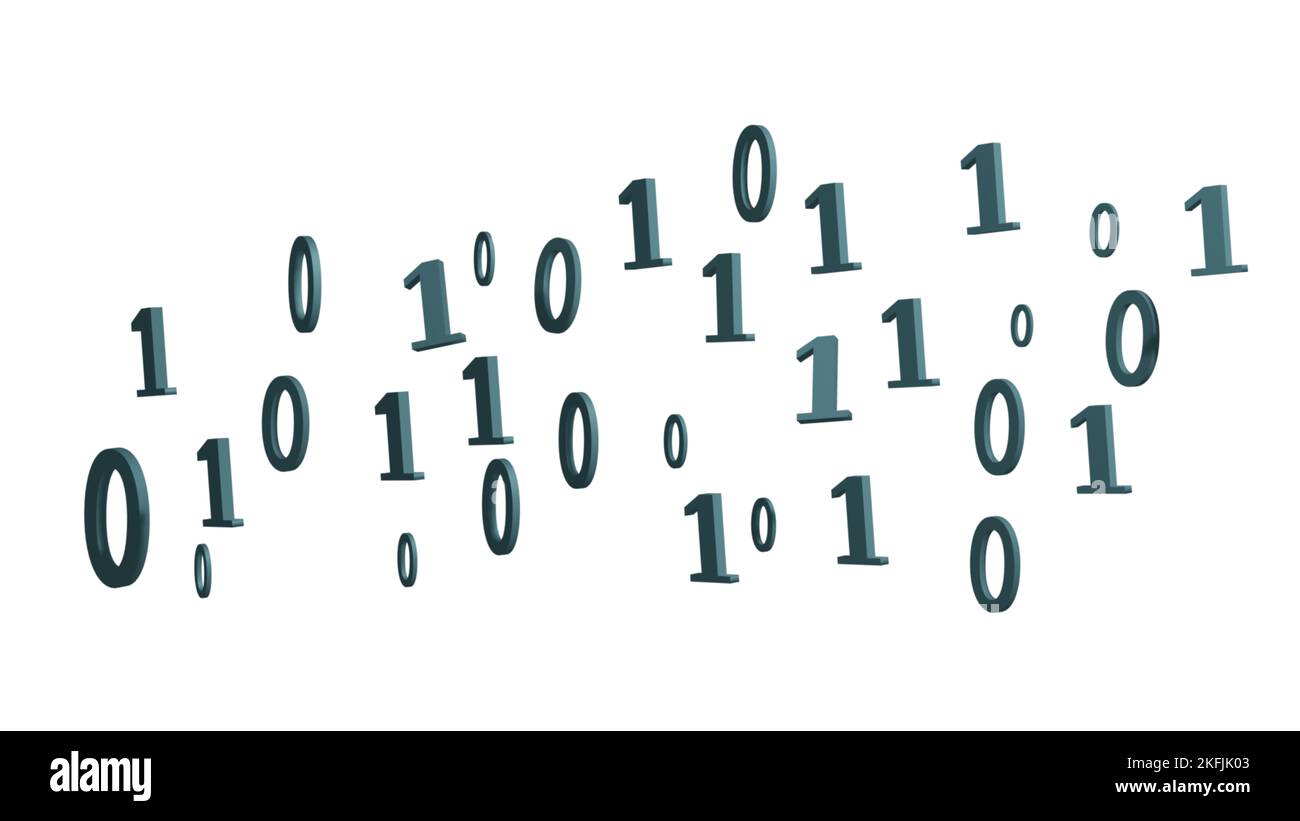 01010 digital background in Black and whitecolor. the information ...