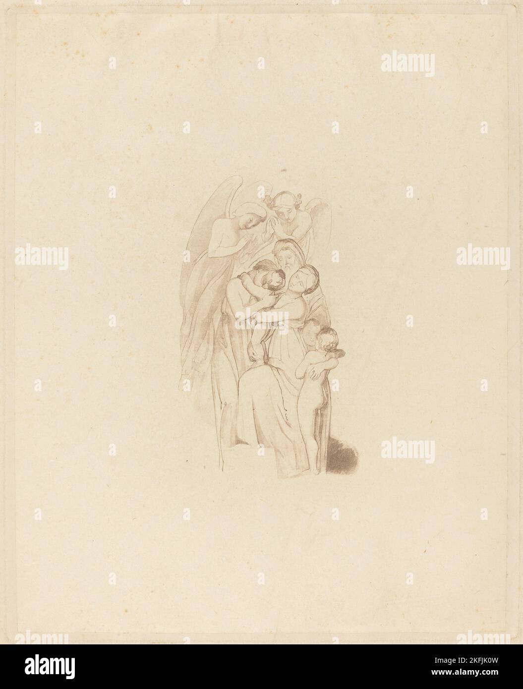 Holy Family? with Angels l.1: The March of the Intellect, 19th century ...