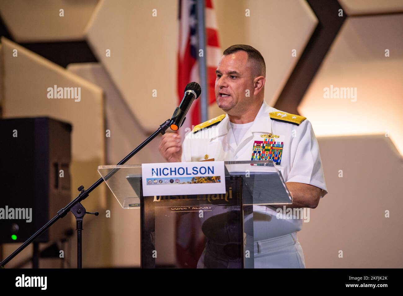 TUMON, Guam (Sept. 20, 2022) - Joint Region Marianas Commander Rear Adm ...