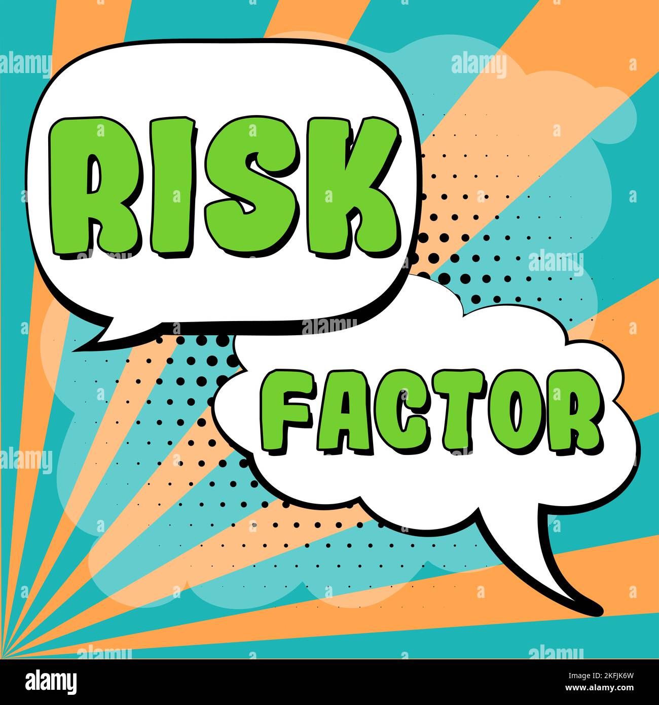 Conceptual display Risk Factor. Business overview Something that rises ...