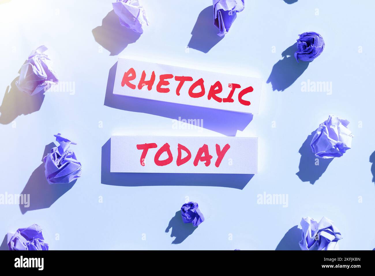 Text showing inspiration Rhetoric. Concept meaning study of writing or ...