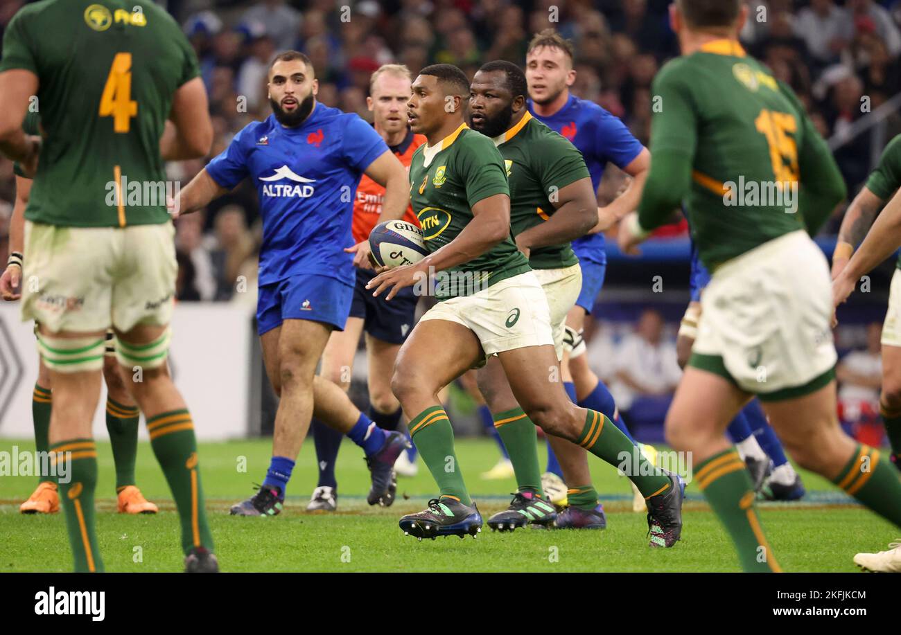 Damian Willemse of South Africa during the 2022 Autumn Nations Series ...