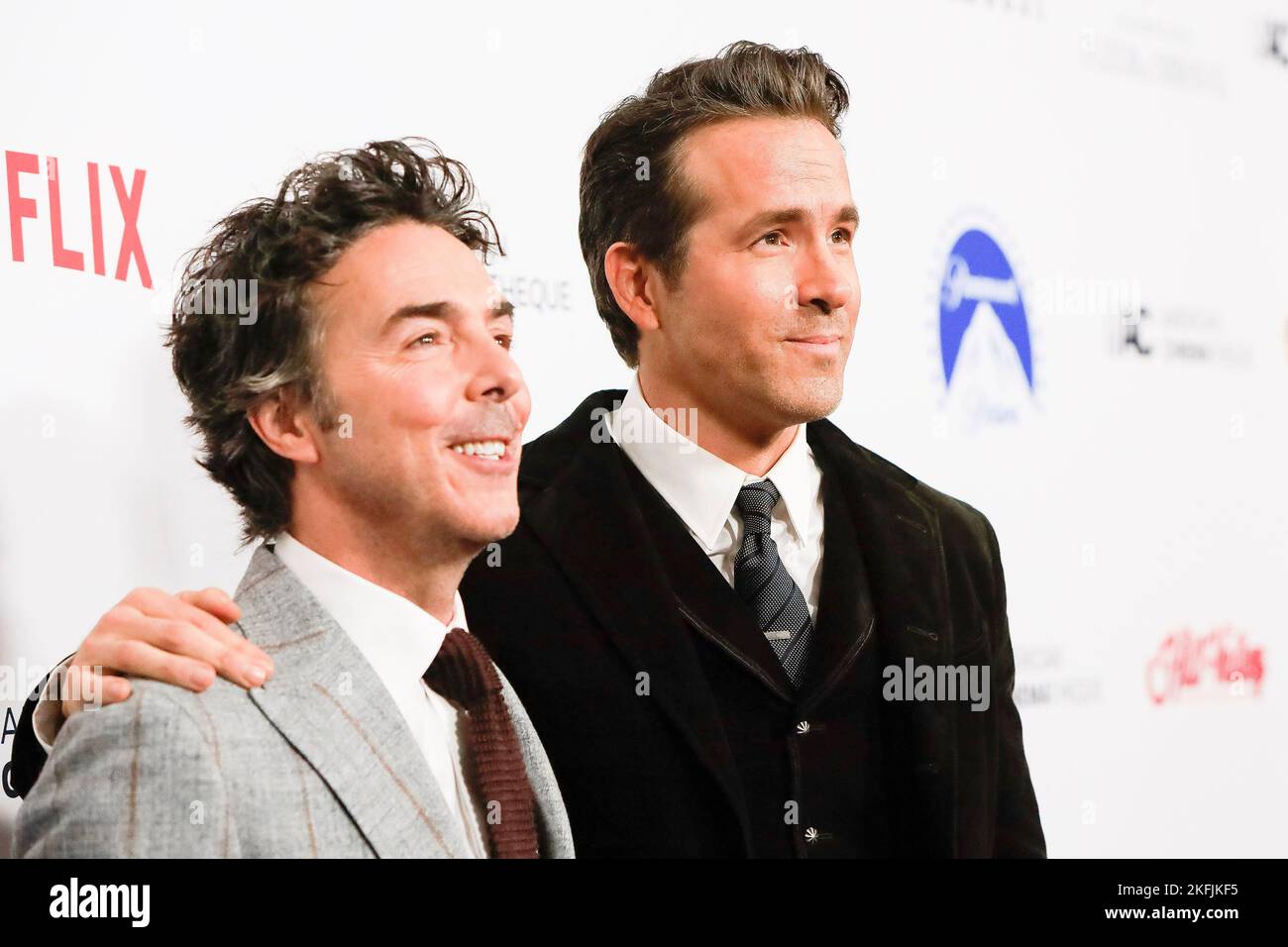 November 17, 2022, Beverly Hills, California, USA: LOS ANGELES - NOV 17: Shawn Levy, Ryan ...