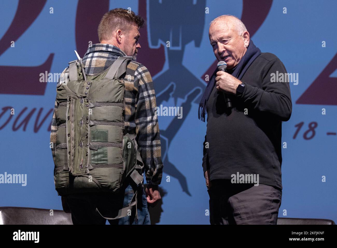 Vancouver, USA. 18th Nov, 2022. Mark Meltzer, a retired attorney and ...