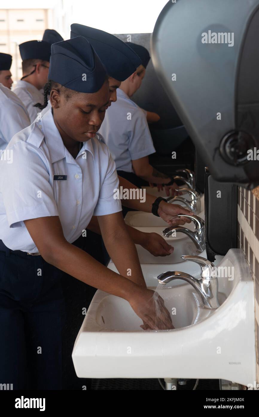 U.S. Air Force basic trainee, 331st Training Squadron, Flight 676 ...