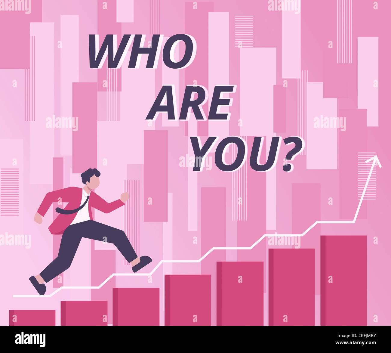 Conceptual display Who Are You. Conceptual photo Identify yourself ...