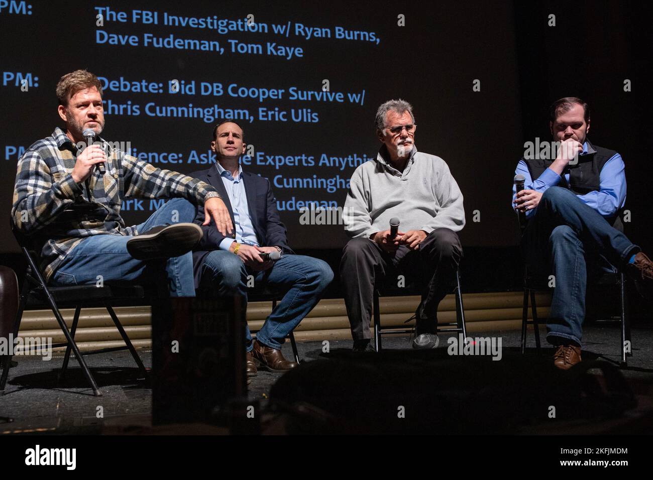 Vancouver, USA. 18th Nov, 2022. A panel discussion features (L to R ...