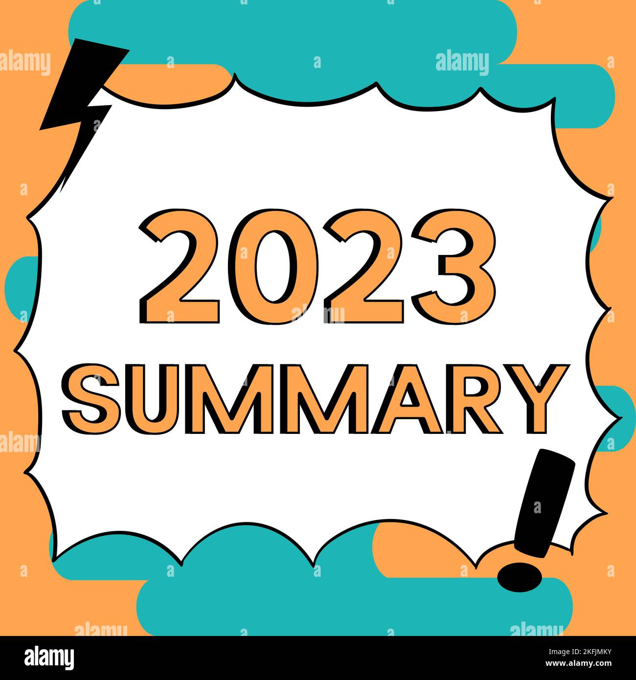Conceptual caption 2023 Summary. Word for summarizing past year events ...
