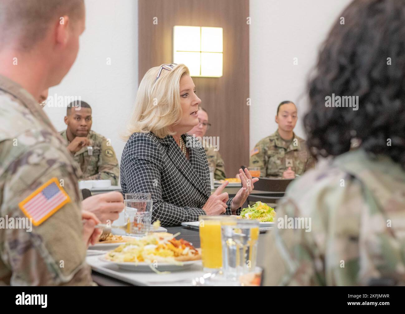 Secretary of the U.S. Army Honorable Christine Wormuth took time to ...