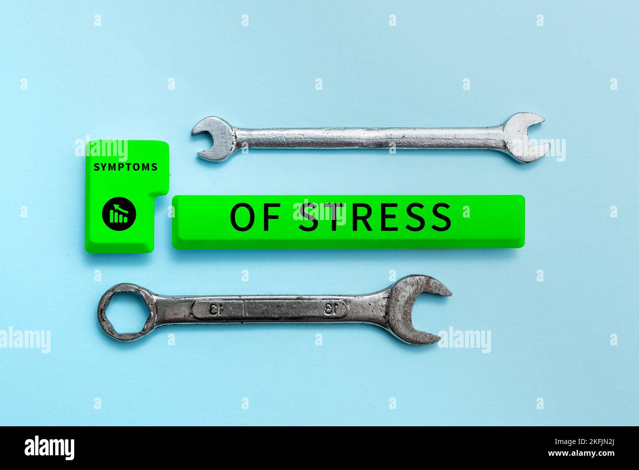 Text sign showing Symptoms Of Stress. Business concept serving as ...