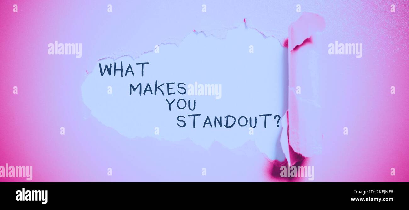 Individuality showcase hi-res stock photography and images - Alamy