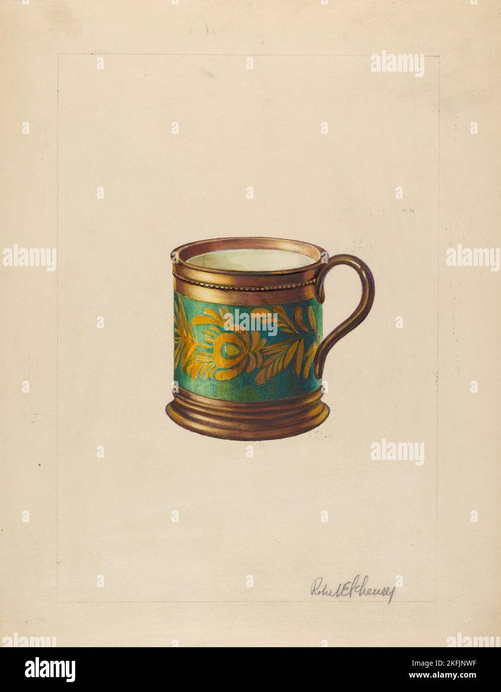 Gold lusterware hi-res stock photography and images - Alamy