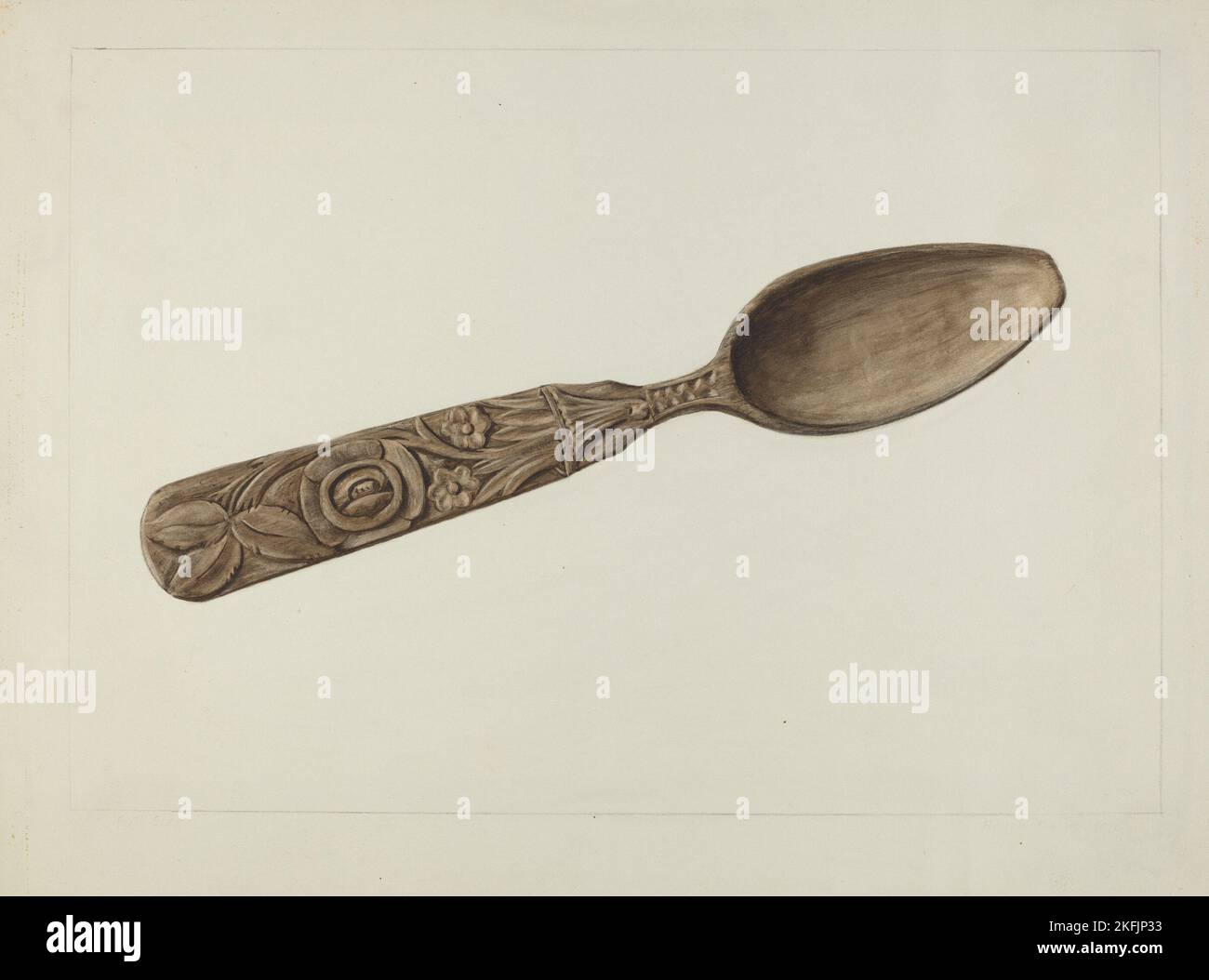 Carving spoon handle hi-res stock photography and images - Alamy