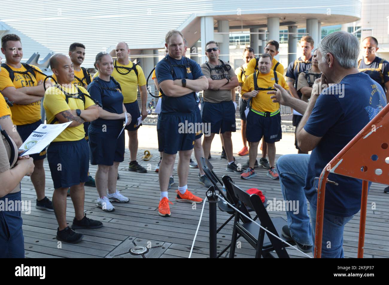 Norfolk (September 20, 2022) Chief Petty Officer selectees from various ...