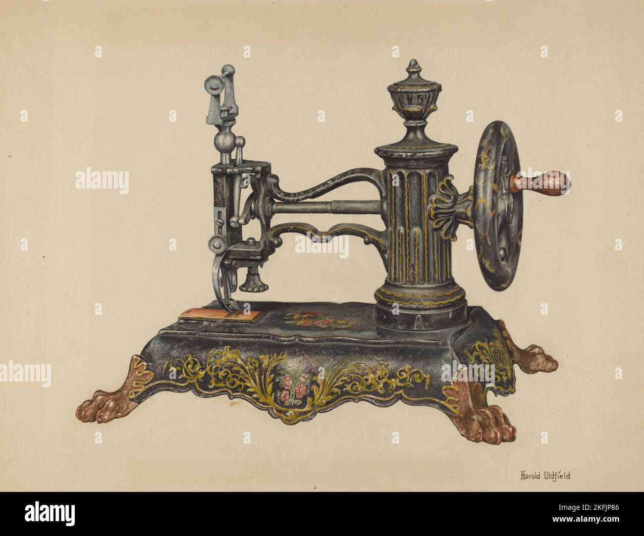 1940s sewing machine hi-res stock photography and images - Alamy
