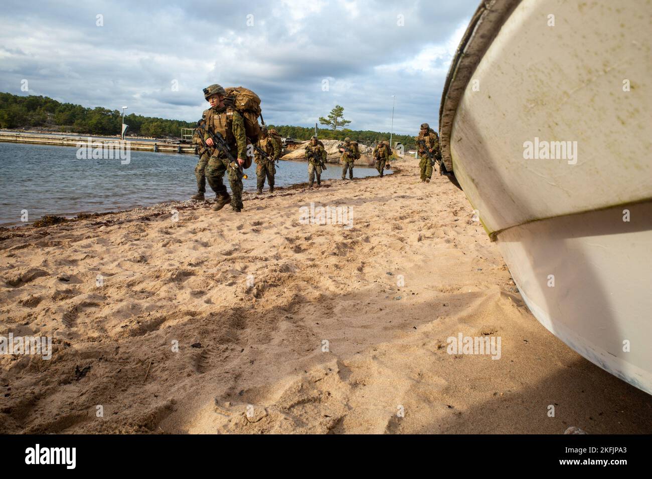 U.S. Marines with 1st Battalion, 8th Marine Regiment, 2d Marine ...