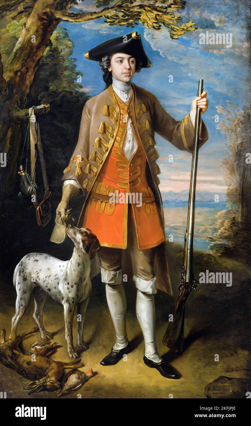 Philippe Mercier; Sir Edward Hales, Baronet, of Hales Place, Hackington ...