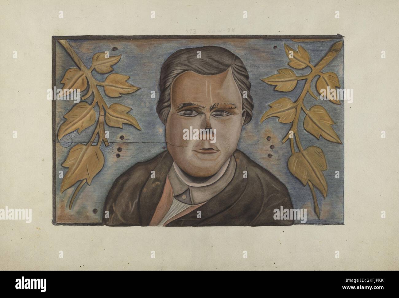 Stern Board Carving, c. 1937 Stock Photo - Alamy