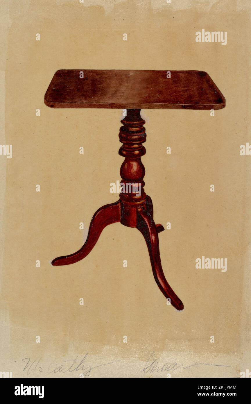 Occasional Table, c. 1936 Stock Photo - Alamy