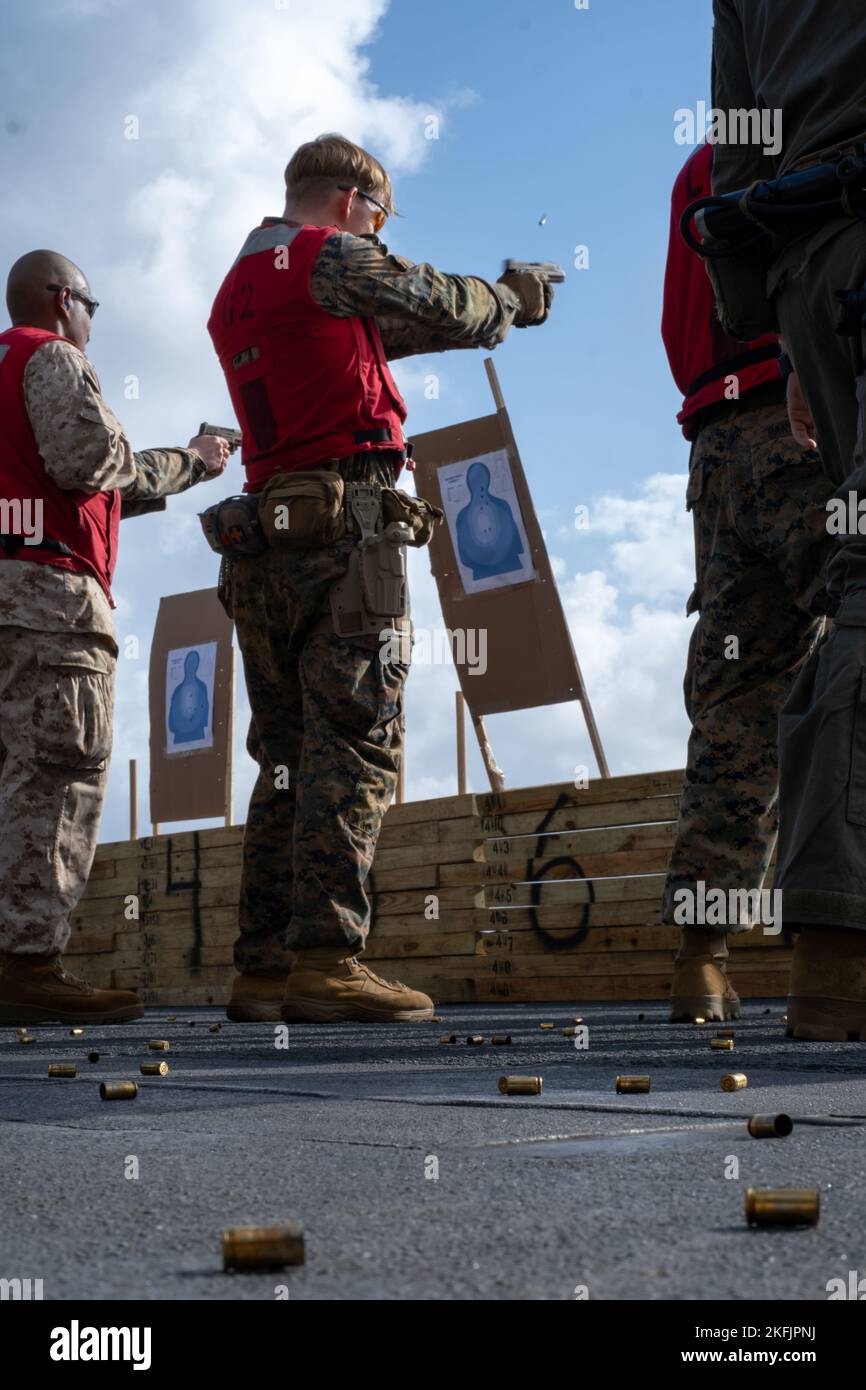 U.S. Marines with Combat Logistics Battalion 31 and Battalion Landing ...