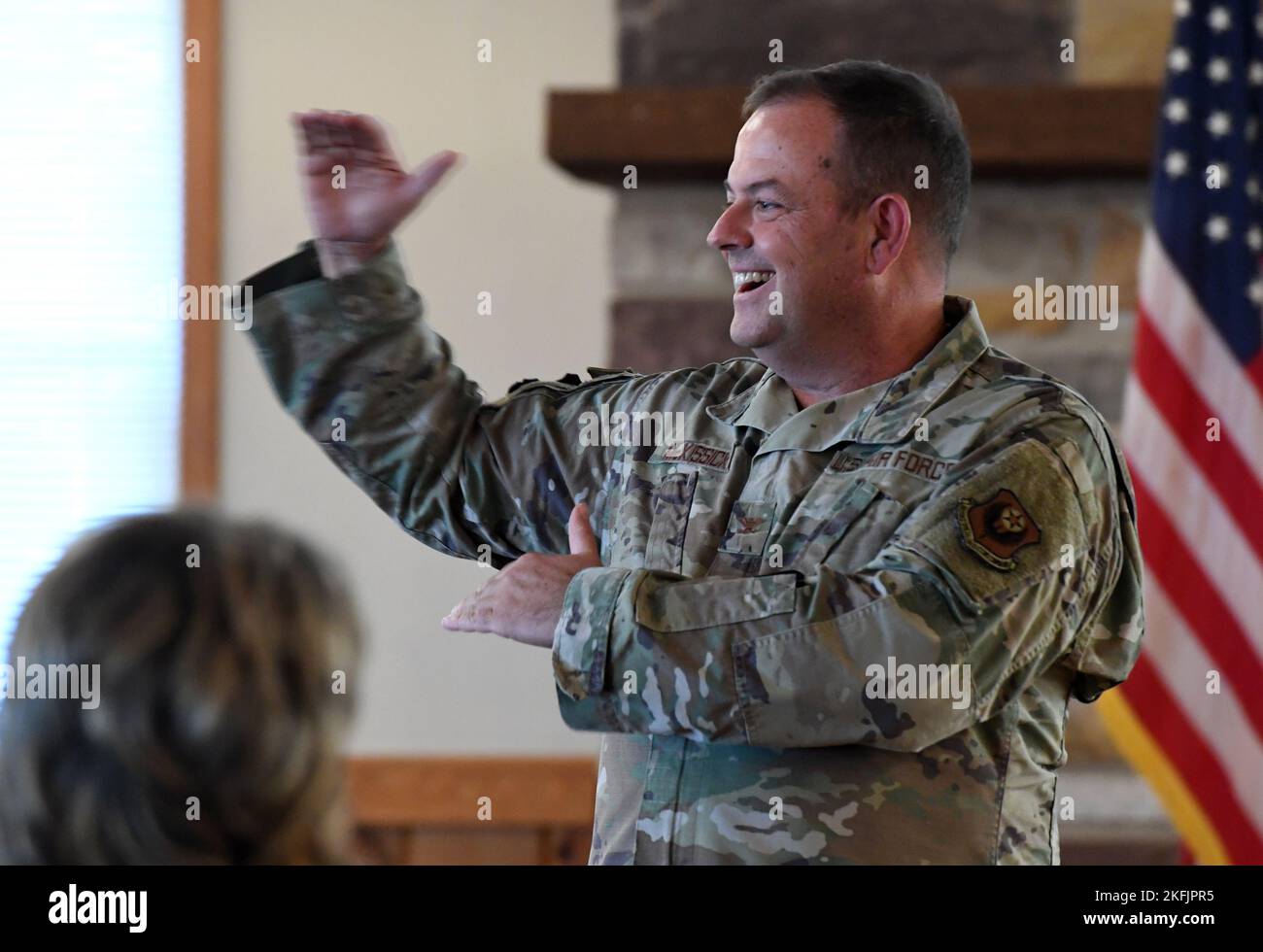 U.S. Air Force Col. Eric McKissick, vice commander of the 193rd Special ...