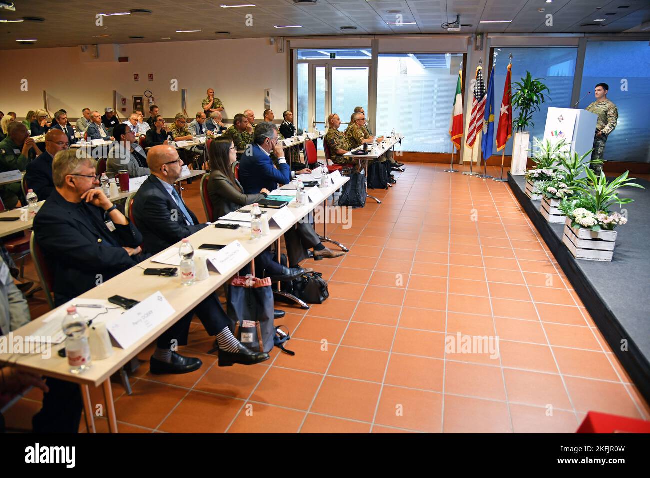 Brig. Gen. Brian T. Cashman, the U.S. Army Southern European Task Force ...