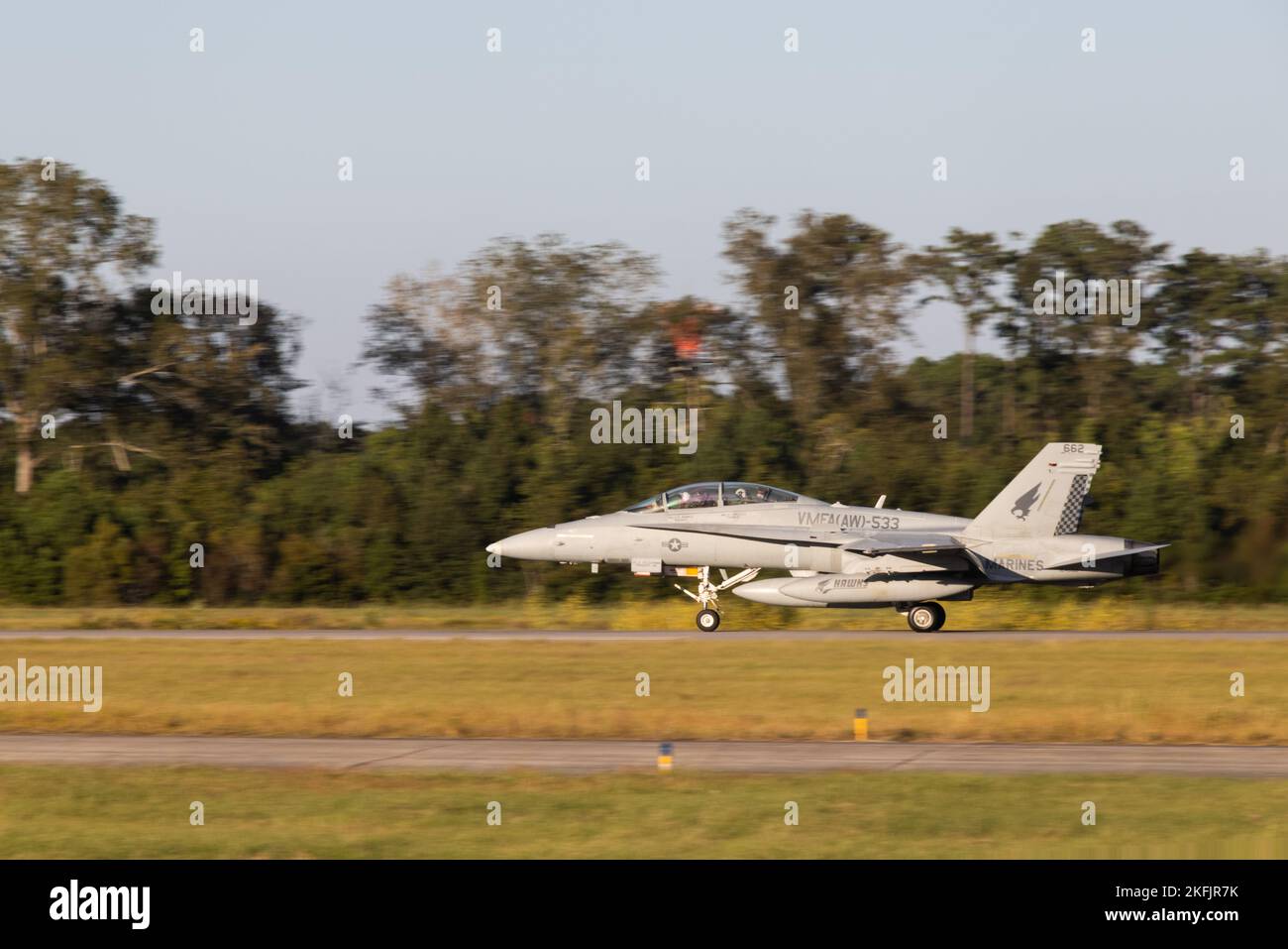 U.S. Marines with Marine All Weather Fighter Attack Squadron (VMFA(AW ...