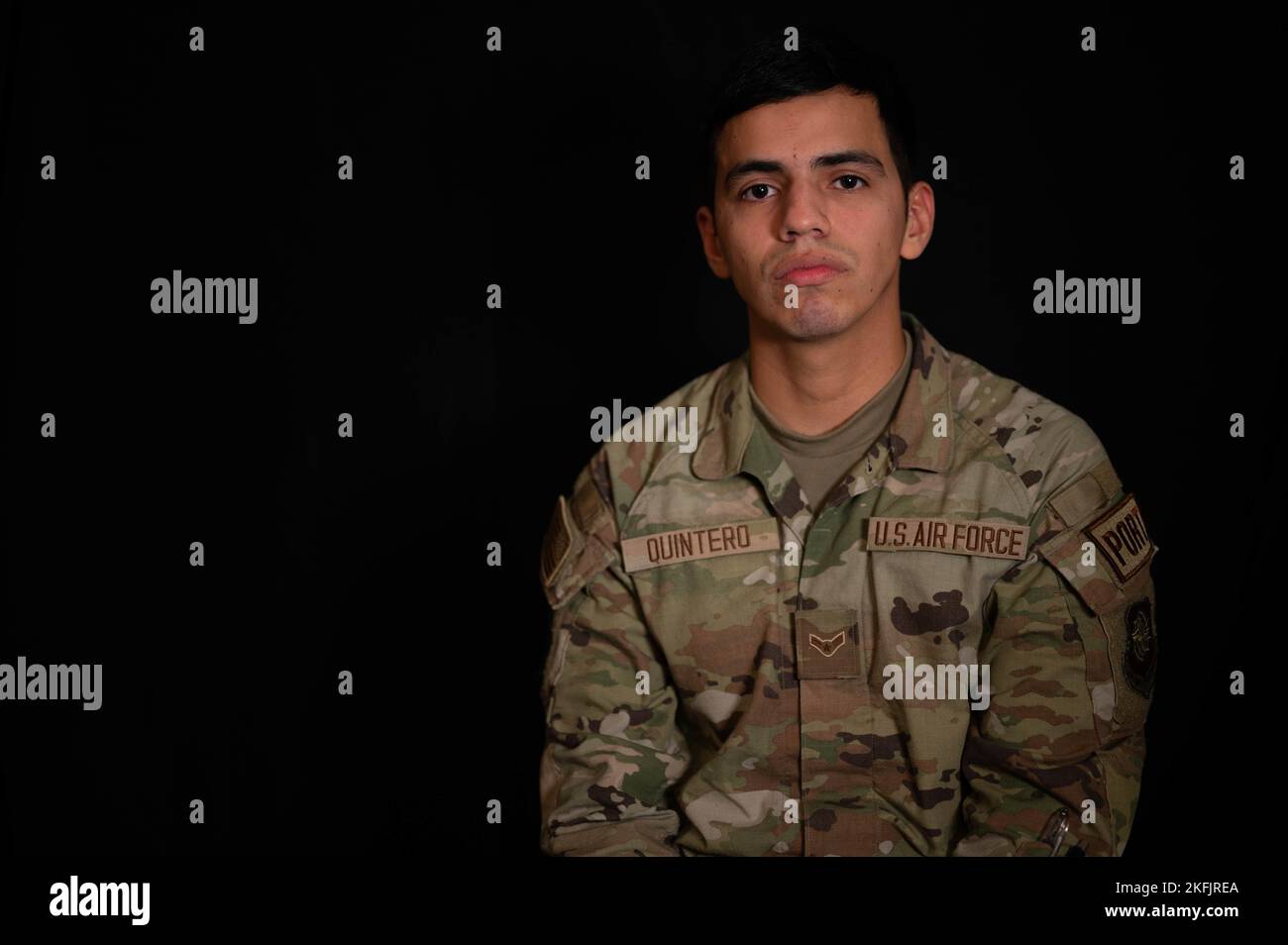 U S Air Force Airman 1st Class Jose Quintero An Air Transportation