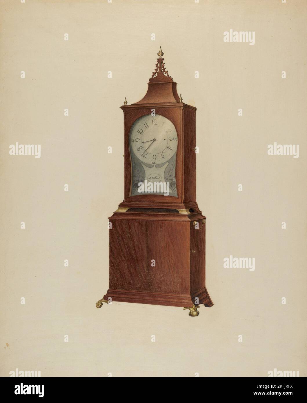 Shelf Clock, c. 1938 Stock Photo - Alamy