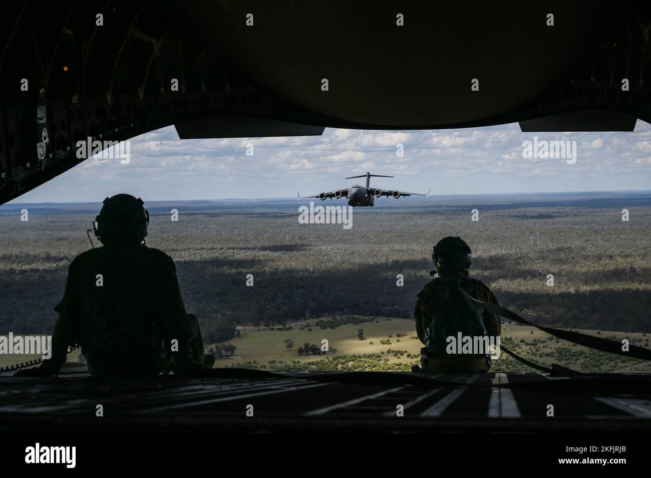 Royal Australian Air Force Corporal Shawn Harding, No. 36 Squadron ...