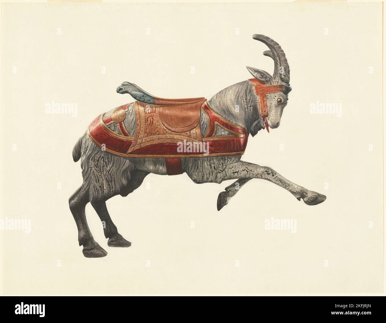 Carousel Goat, c. 1938 Stock Photo - Alamy