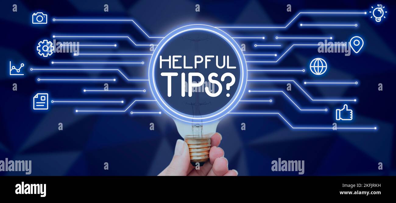 Writing Displaying Text Helpful Tips Business Overview Advices Given