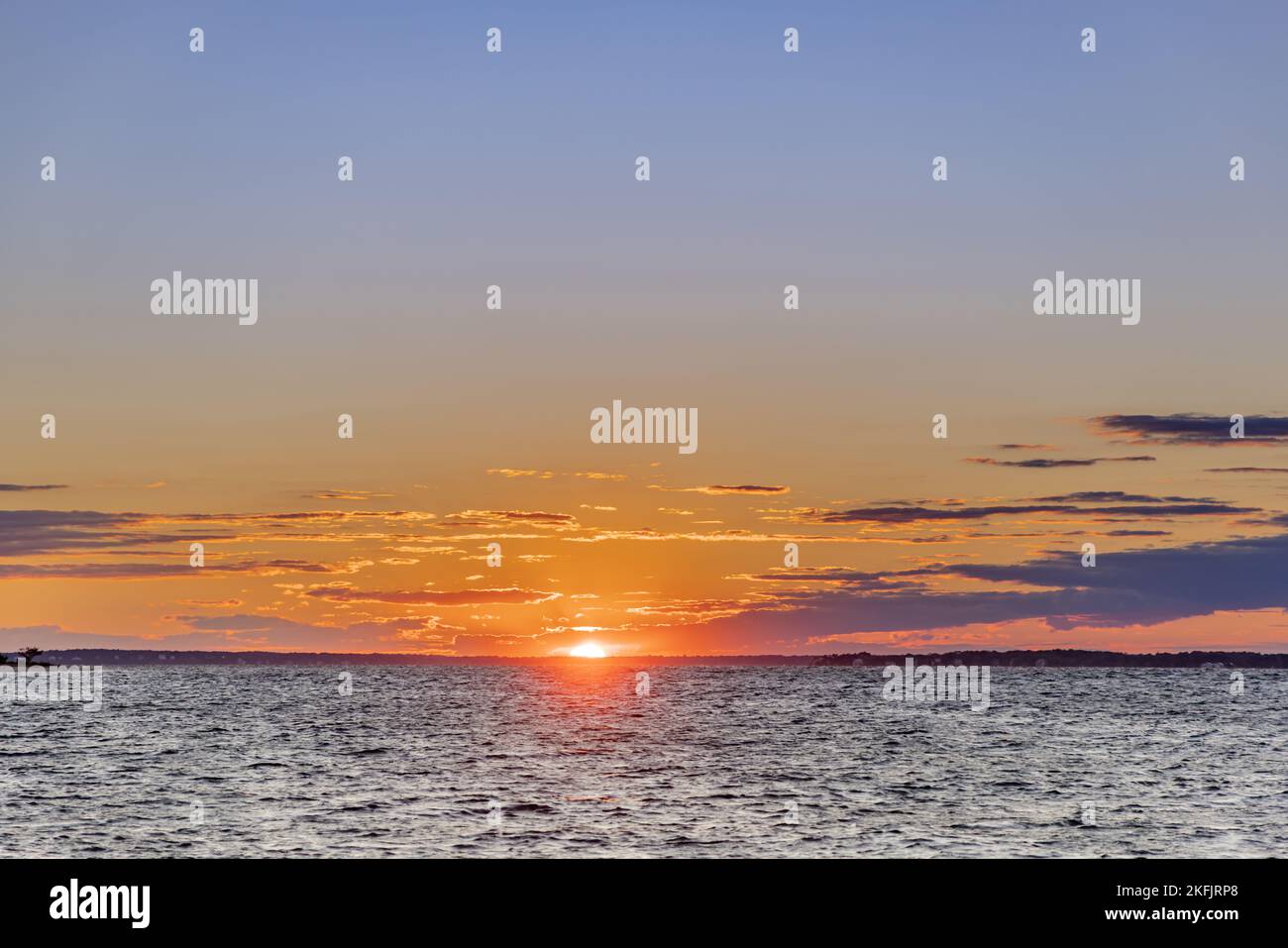 Incredible Hamptons sunset Stock Photo - Alamy