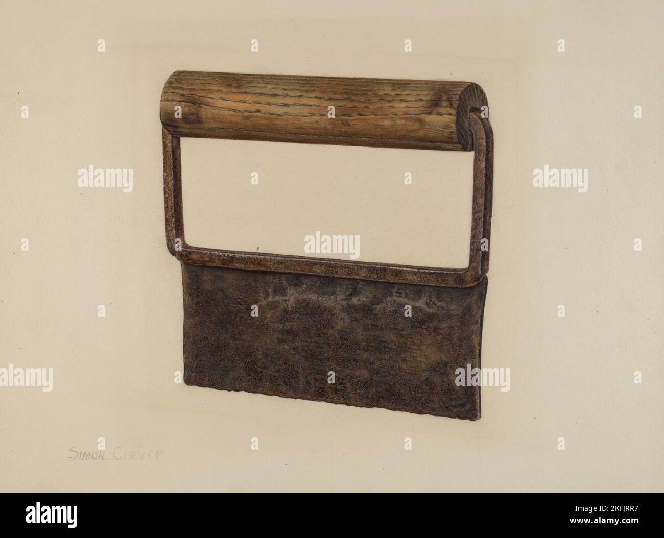 Chopping Knife, c. 1941 Stock Photo - Alamy