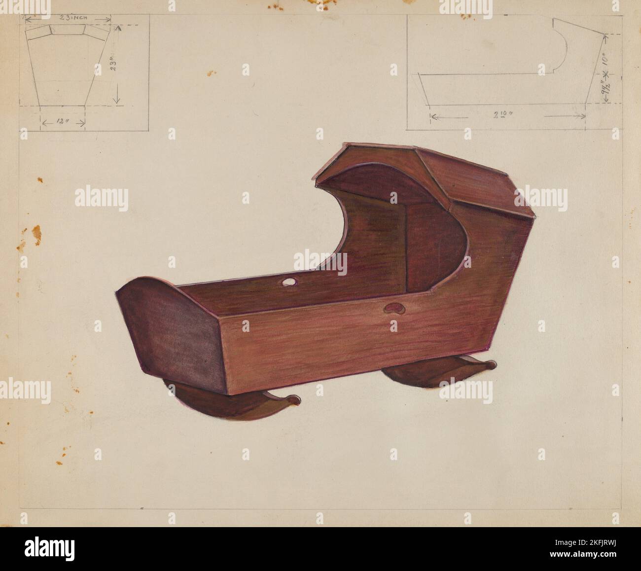 Hooded cradle hi-res stock photography and images - Alamy