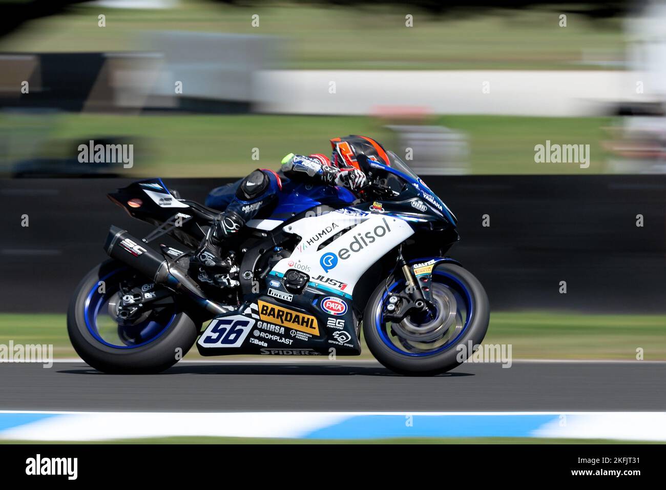 Phillip Island, Australia, 18 November, 2022. Péter Sebestyén of ...