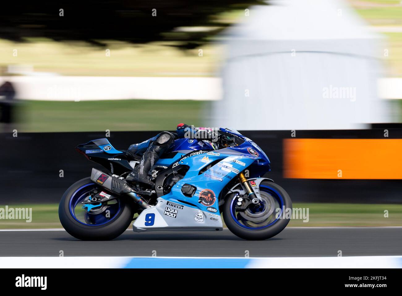 Phillip Island, Australia, 18 November, 2022. Kyle Smith of Donington ...