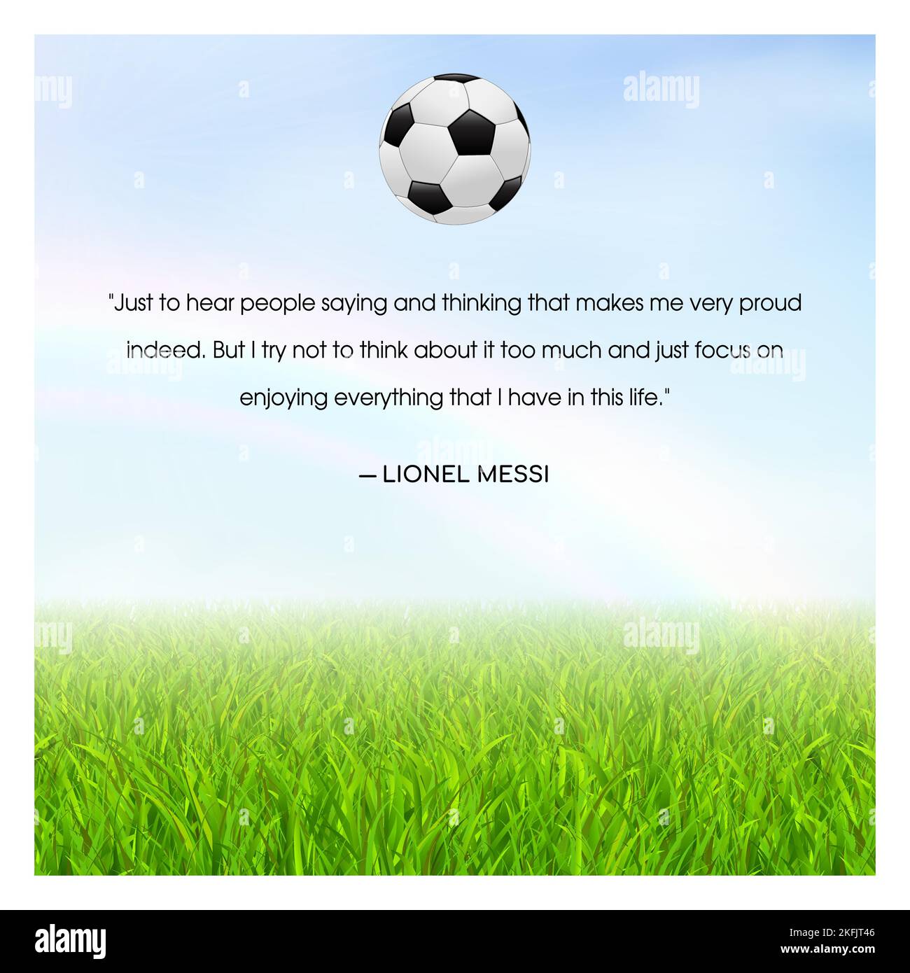 Lionel messi motivation Cut Out Stock Images & Pictures - Alamy