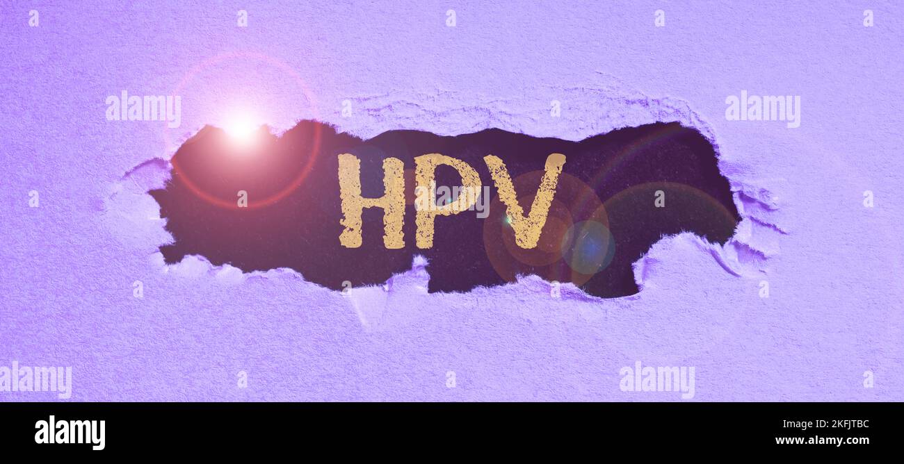 Conceptual display Hpv. Concept meaning Group of viruses that affect ...