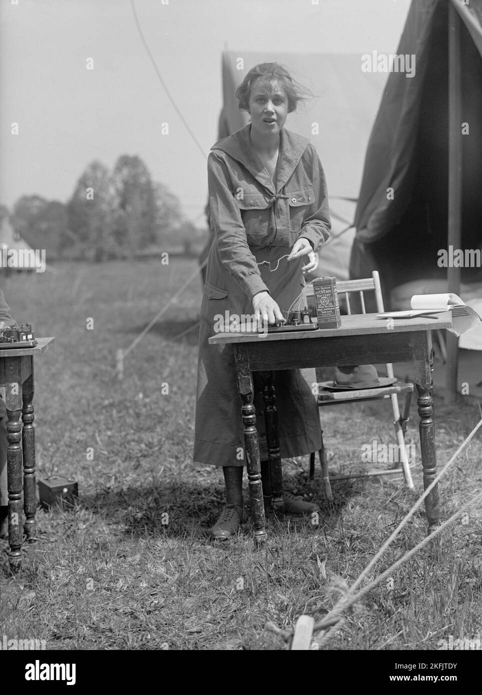 Woman's National Service School, Under Woman's Section, Navy League ...