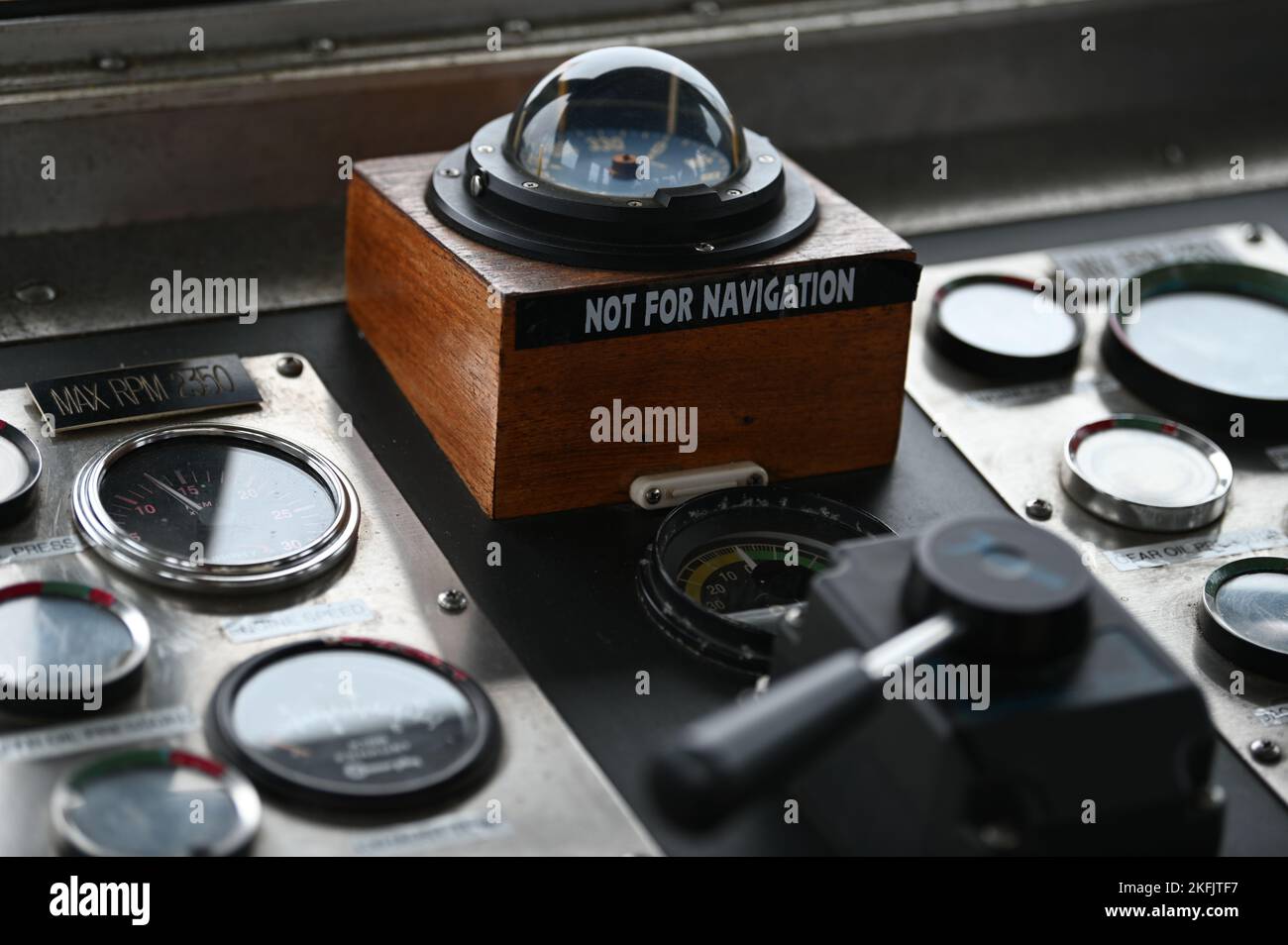 The gyroscope aboard Aids to Navigation Team (ANT) Boston located on ...